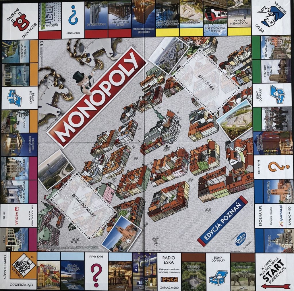 Monopoly Poznań. Czy znasz miejsca, które znajdują się na planszy ...